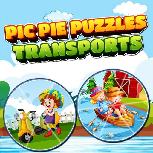 Pic Pie Puzzles Transports - DANY Games - Online Games Free